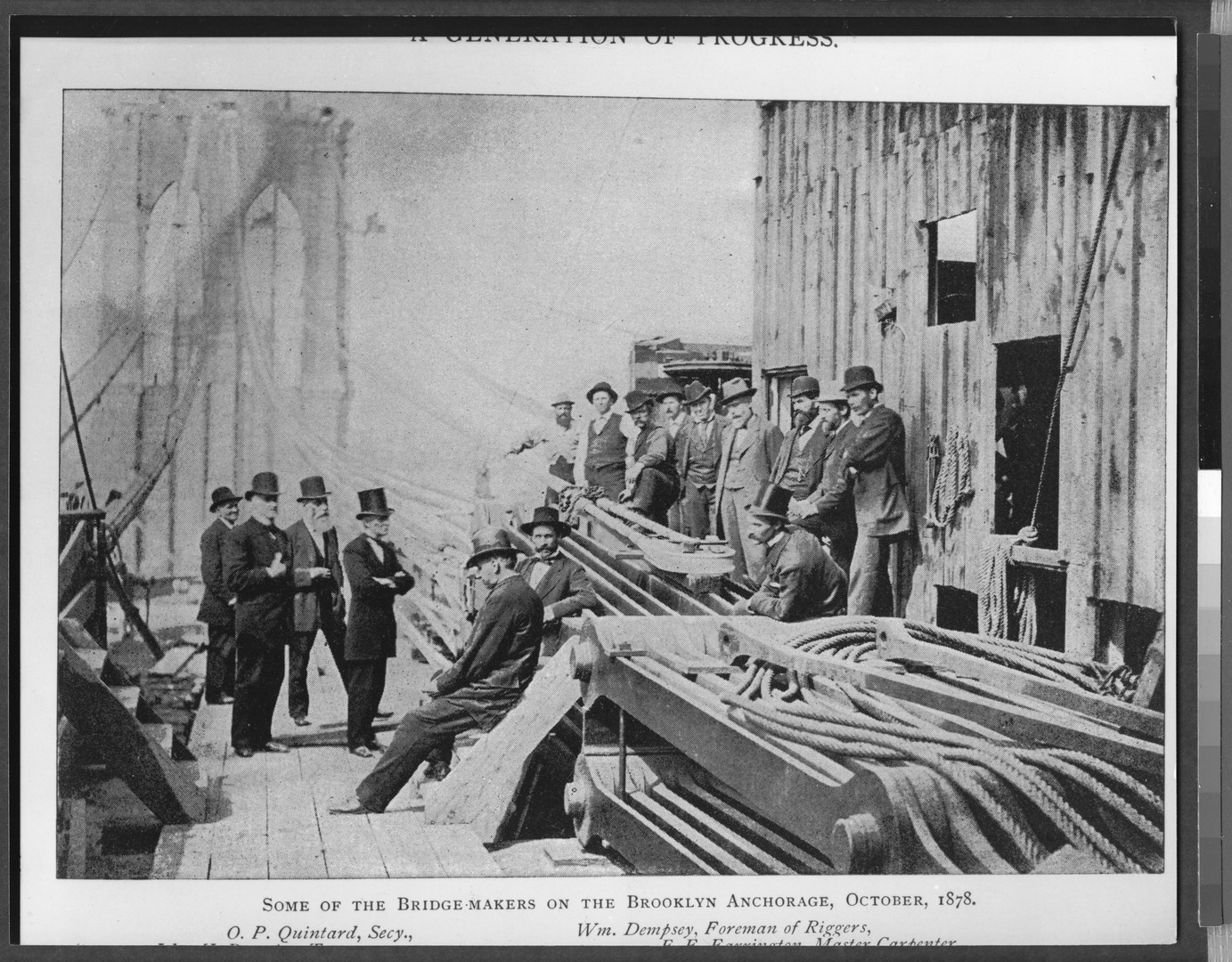 Unsung Builders: The Building of the Brooklyn Bridge | Urban Archive