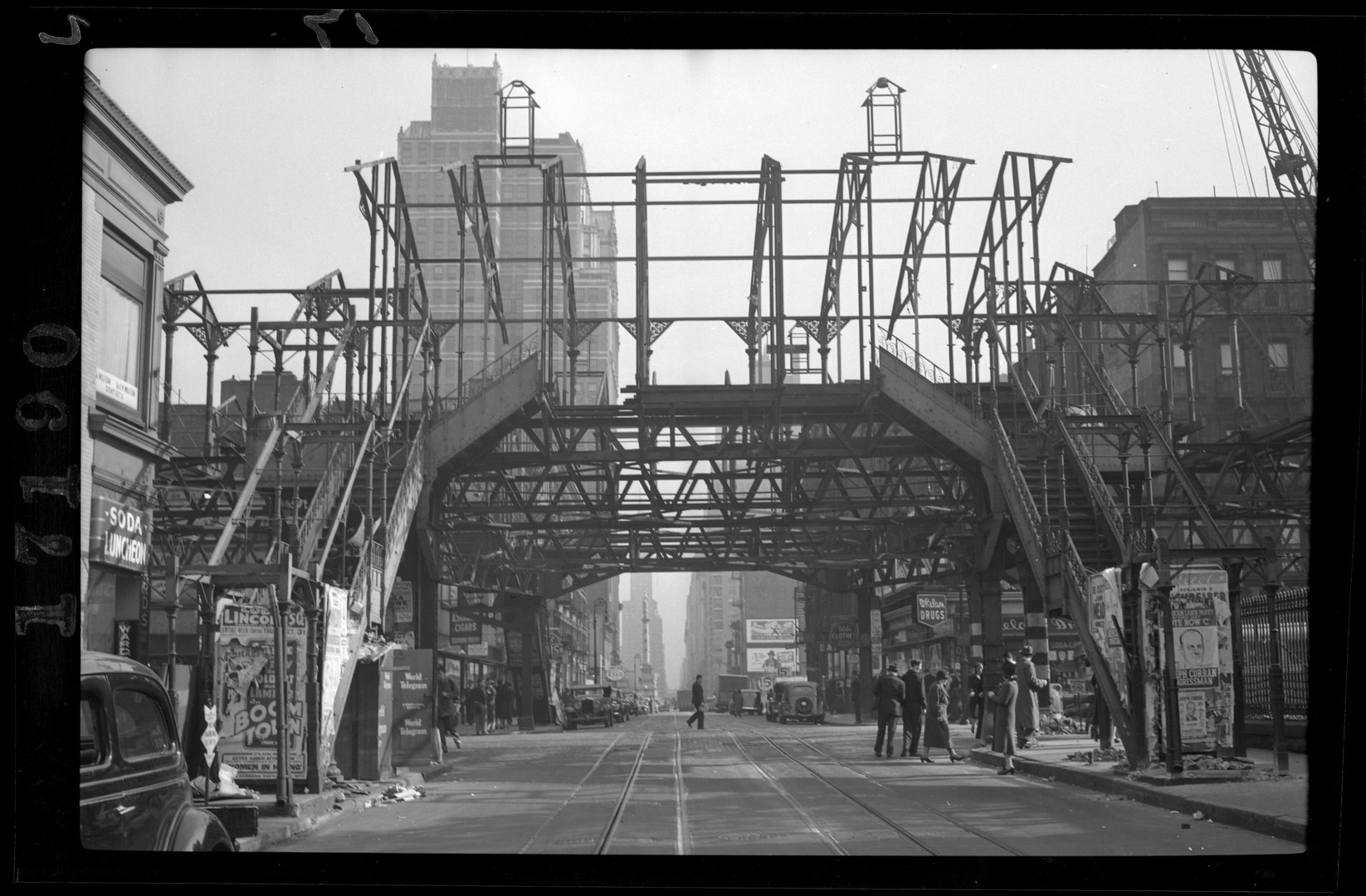 Ninth and Sixth Avenue Elevated Lines | Urban Archive